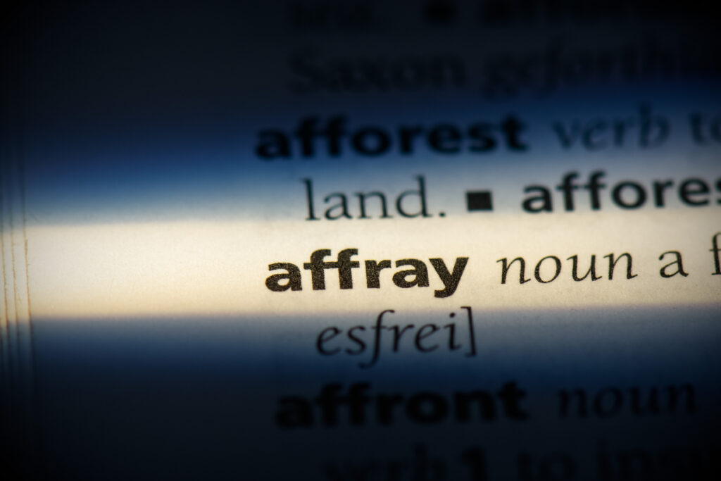 What Is the Meaning of “Simple Affray” In Court Cases? | Kurtz & Blum, PLLC